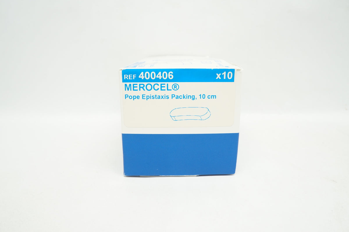 Medtronic 400406 MEROCEL Pope Epistaxis Packing, 10cm (x) - Box of 10 ...