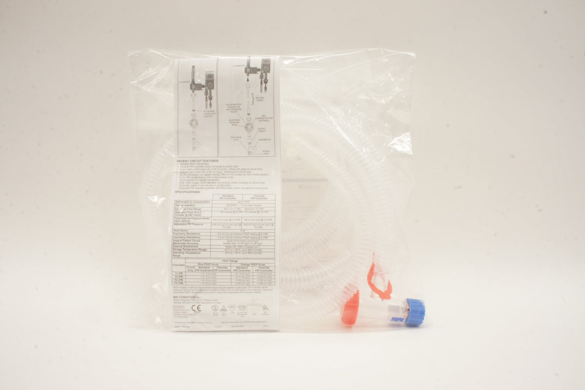 Mercury Medical 10-50900 Neo-Tee T-Piece Resuscitator Circuit – Imedicsales