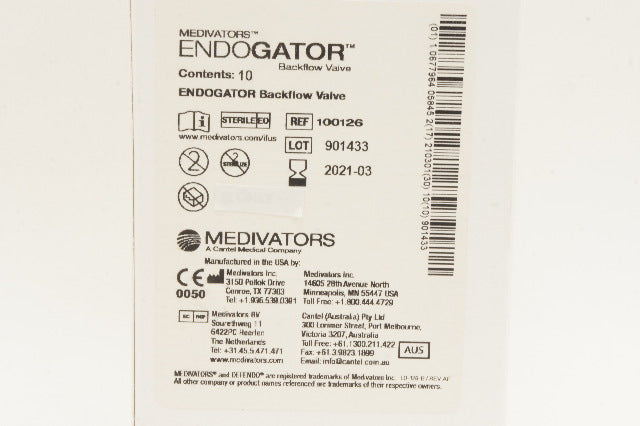 Medivators 100126 Endogator Backflow Valve - Box of 10 (x) – Imedicsales
