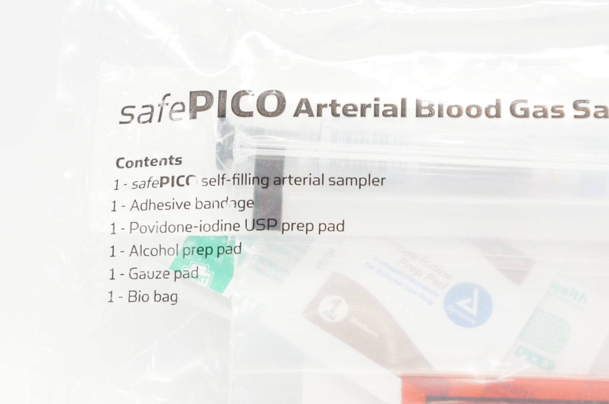 Radiometer 616-KIT SafePICO Arterial Blood Gas Sampling Kit 23G (x ...