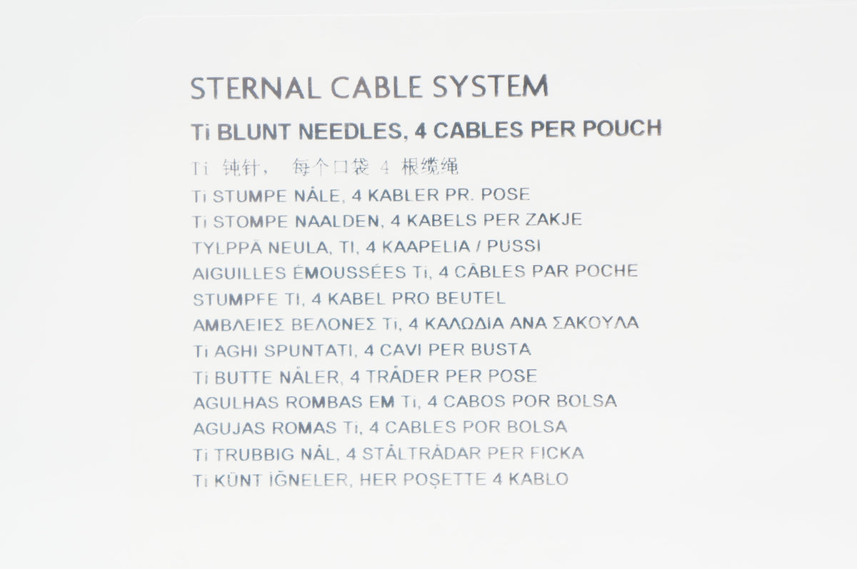 PIONEER 408-722 Sternal Cable System (x) – Imedicsales
