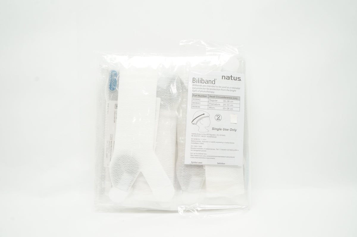 Natus 900642 Biliband Neonatal Eye Protector Regular 30-38cm - Pack of ...