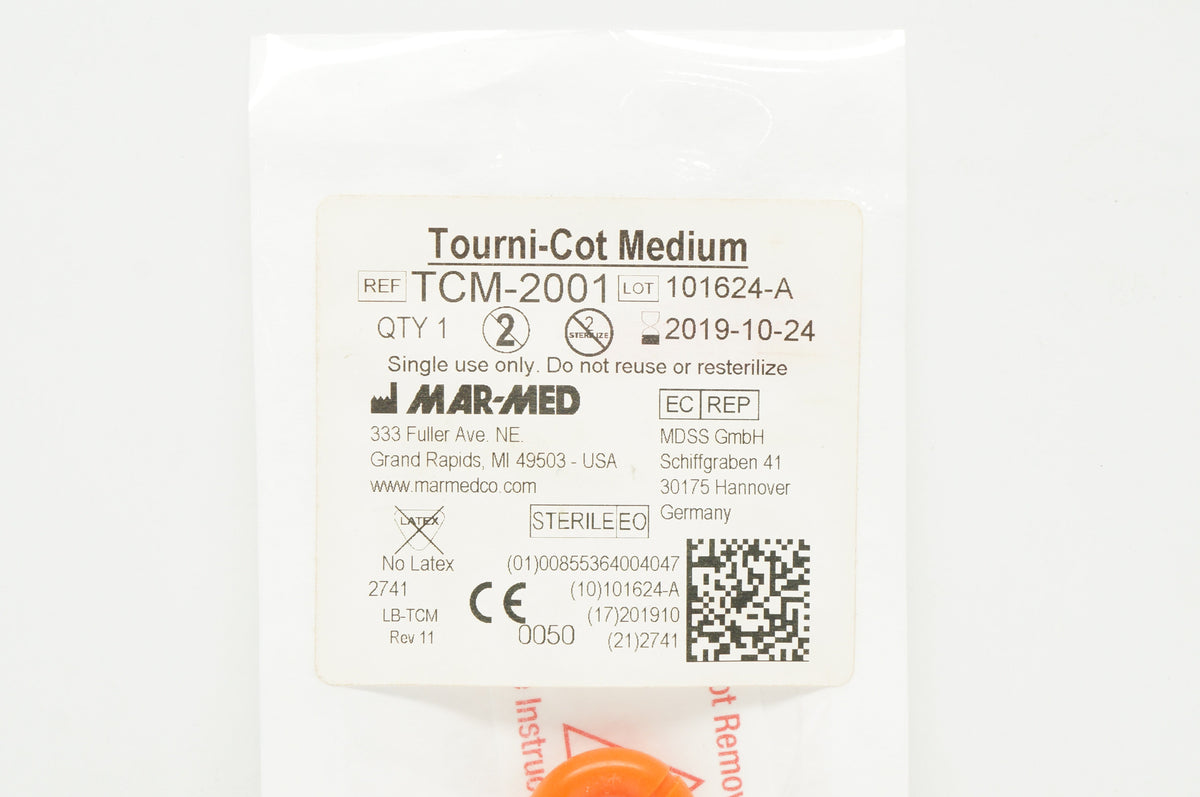 Mar-Med TCM-2001 Tourni-Cot Digit Tourniquet Ring, Medium (x) – Imedicsales