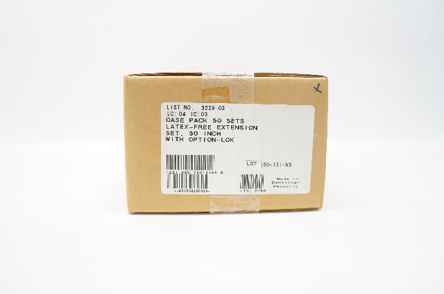 Hospira 3229-03 Extension Set with Option-Lok 30 inch - Box of 50 ...