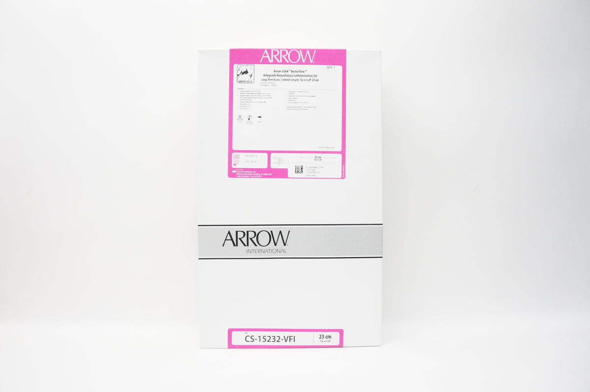 Arrow CS-15232-VFI Arrow-Clark VectorFlow Antegrade Hemodialysis Cath ...