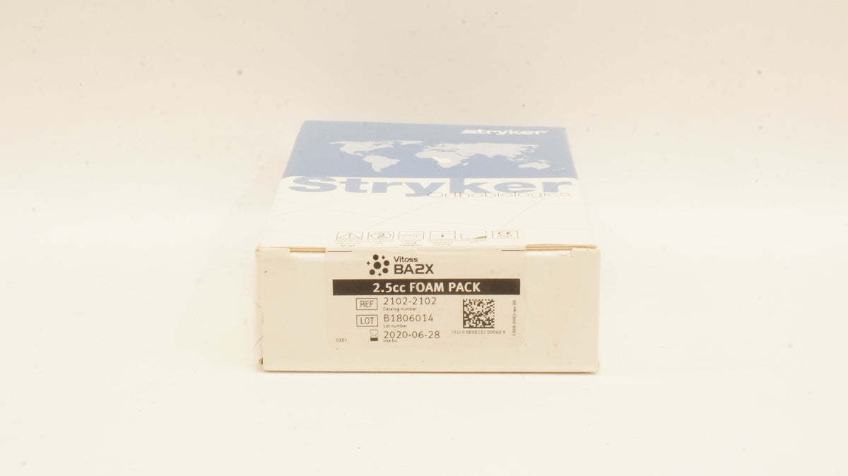 Stryker 2101-2102 Vitoss BA2X 2.5cc Foam Pack (x) – Imedicsales