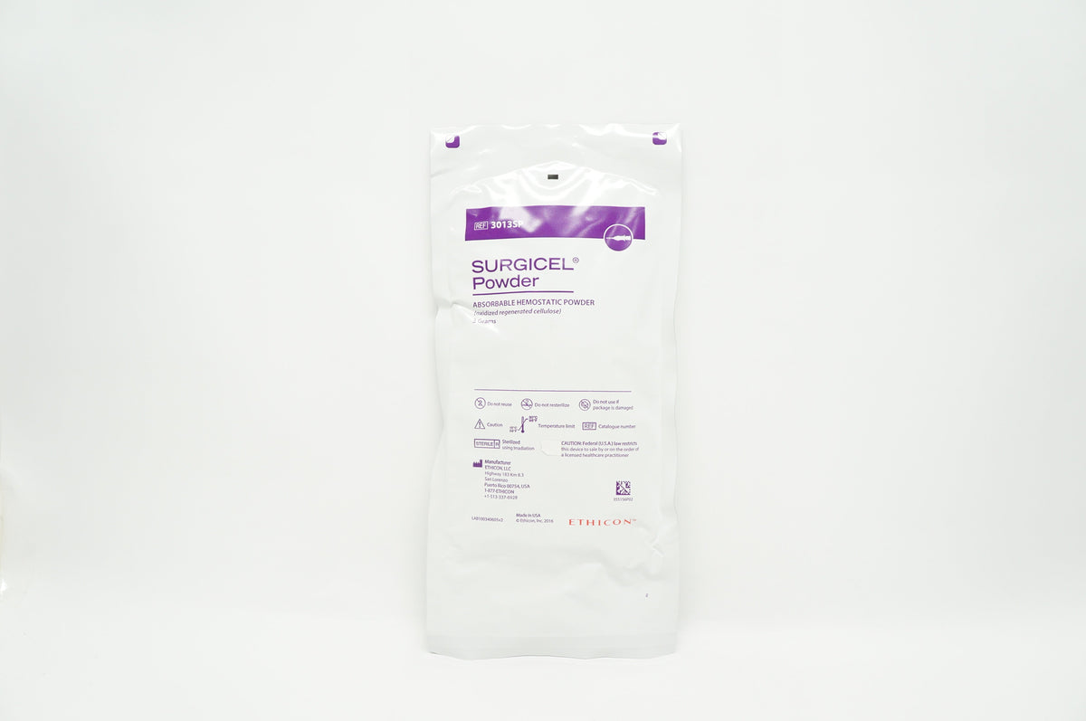 Ethicon 3013SP Surgicel Absorbable Hemostatic Powder 3 Grams (x ...