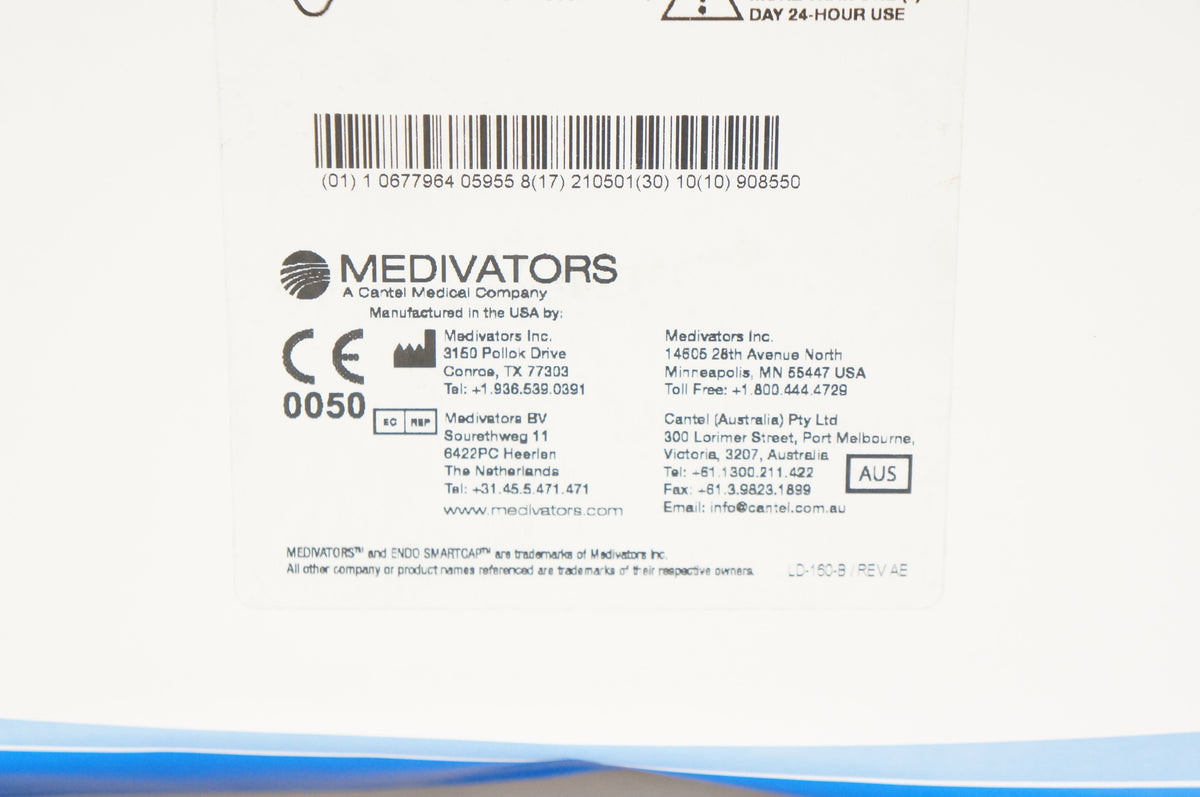Medivators 100160 ENDO SMARTCAP Disposable Endoscopy Tubing - Box of 1 ...