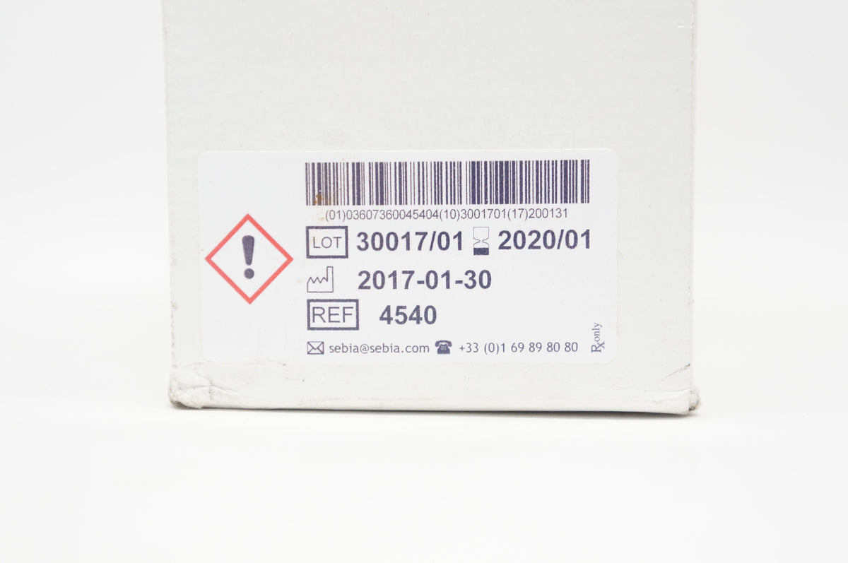 Sebia 4540 Destaining Solution - Box of 10 (x) – Imedicsales