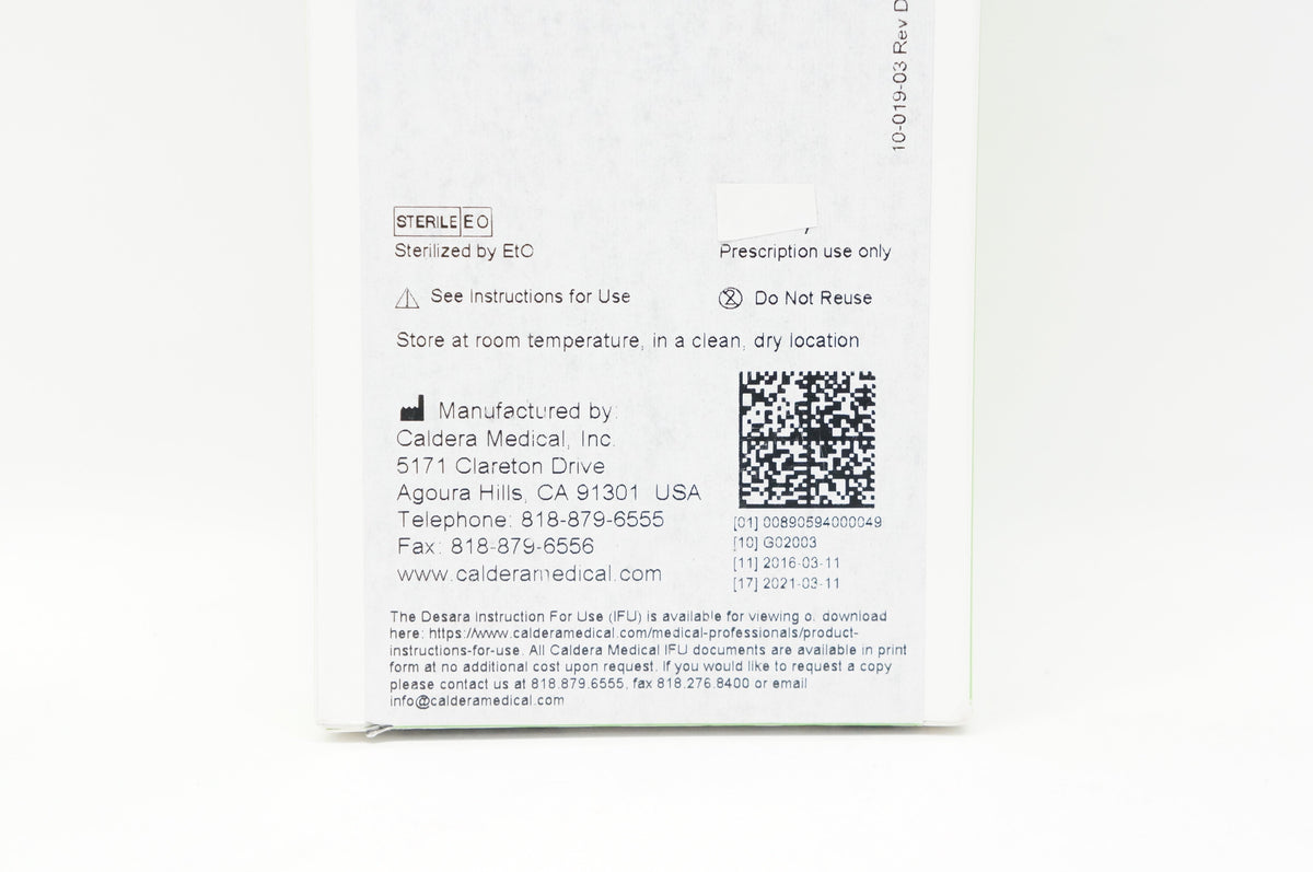 Caldera Medical CAL-DS01B Desara Blue Sling 1.1cm x 45cm (x) - Pack of ...