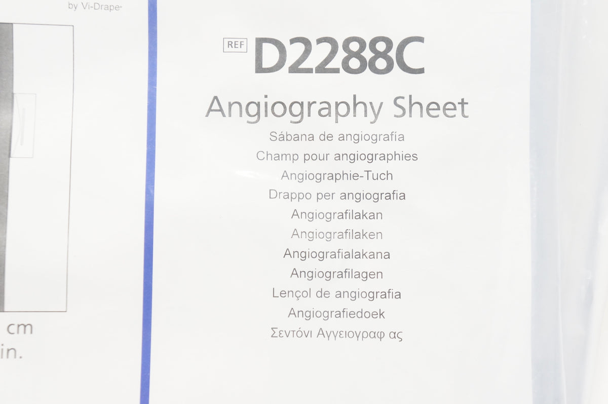 Medical Concepts Development D2288C Angio-Shield Angiography Sheet 80 ...