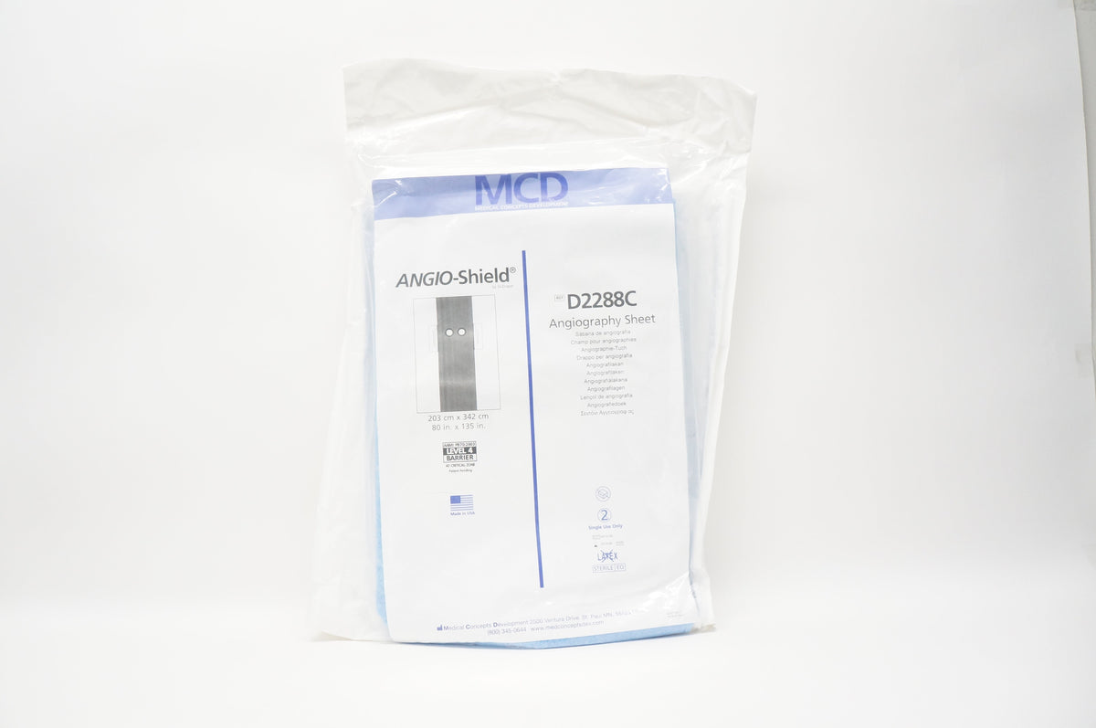 Medical Concepts Development D2288C Angio-Shield Angiography Sheet 80 ...