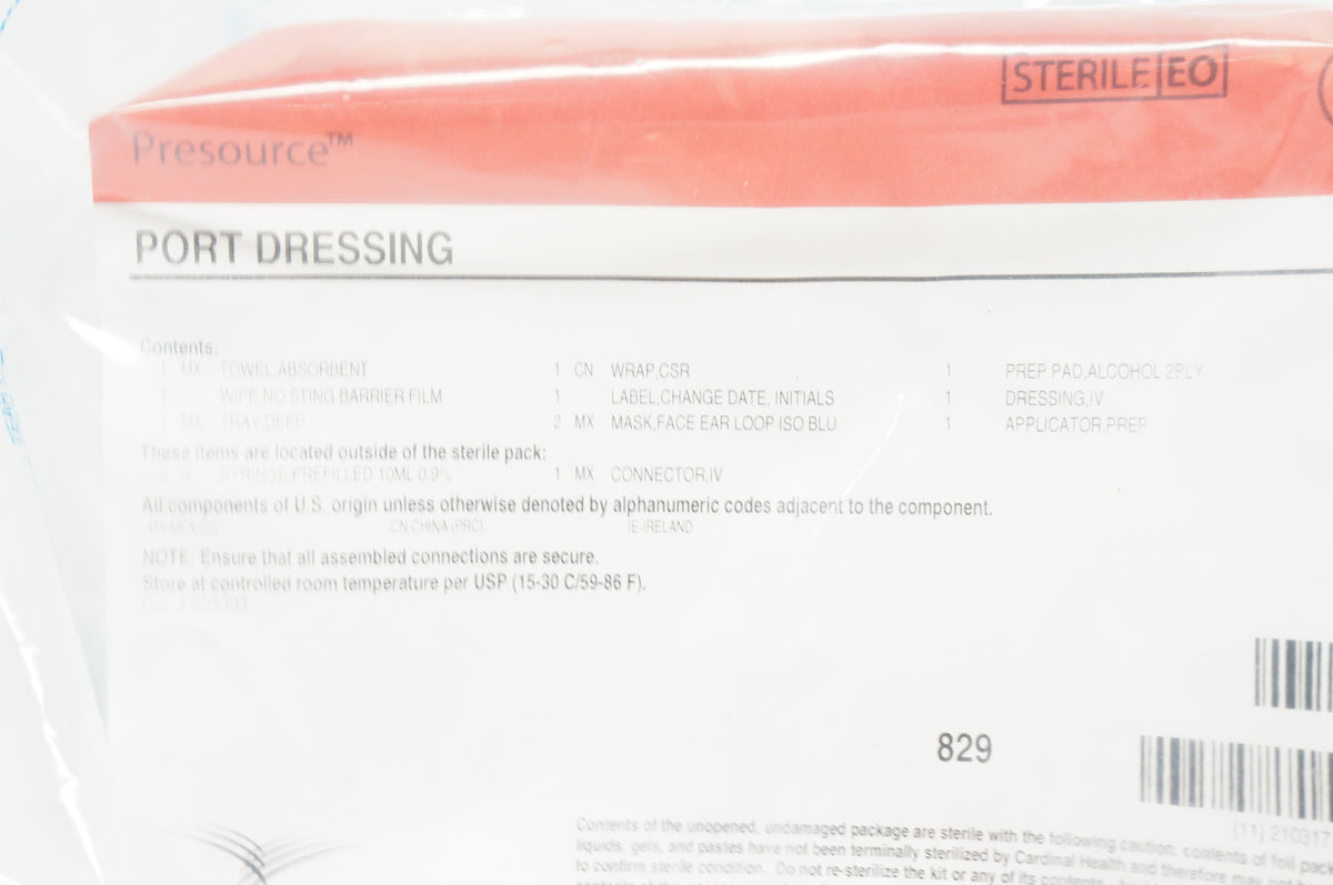 Cardinal Health 03C6665C Presource Port Dressing – Imedicsales