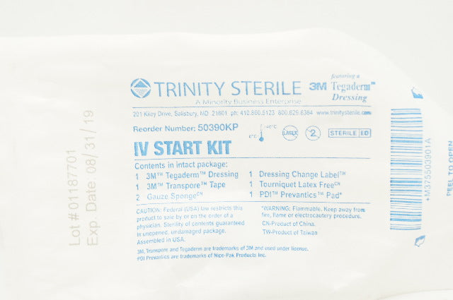 Trinity Sterile 50390KP IV Start Kit (x) – Imedicsales