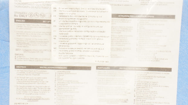 Teleflex S-1100-08LF PLEUR-EVAC SAHARA Chest Drainage System (x ...