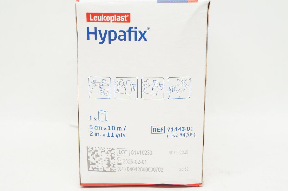 BSN Medical 71443-01 Leukoplast Hypafix Dressing Retention Tape 2 inch ...