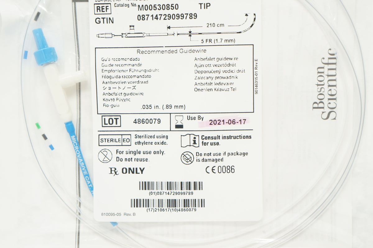 Boston Scientific M00530850 Contour ERCP Cannula 5Fr 210cm (x ...