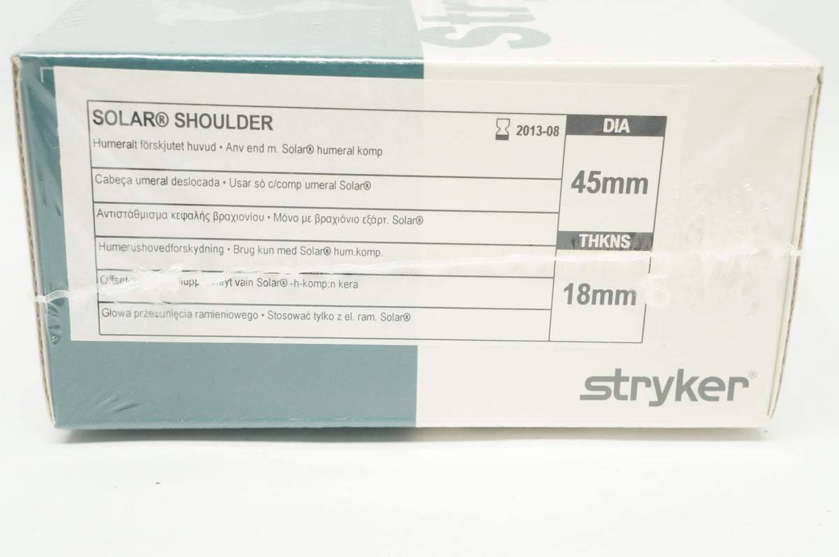 Stryker 5352-4518 Solar Shoulder Humeral Offset Head 45mm 18mm (x ...