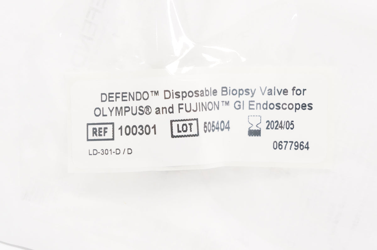 Medivators 100301 Defendo Disposable Biopsy Valve Endoscopes – Imedicsales