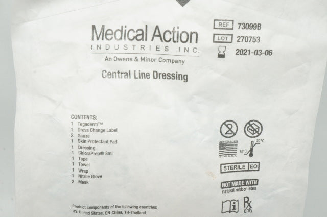 3M 73099B Tegaderm Medical Action Central Line Dressing (x) – Imedicsales