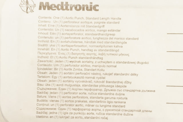 Medtronic APU450 Aortic Punch, Standard Length Handle 5.0mm (x ...