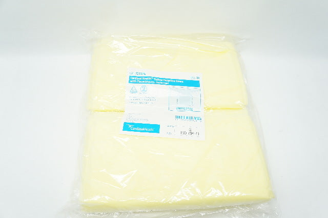 Cardinal Health 7211PG Yellow Isolation Gown w/Thumbhooks Universal ...