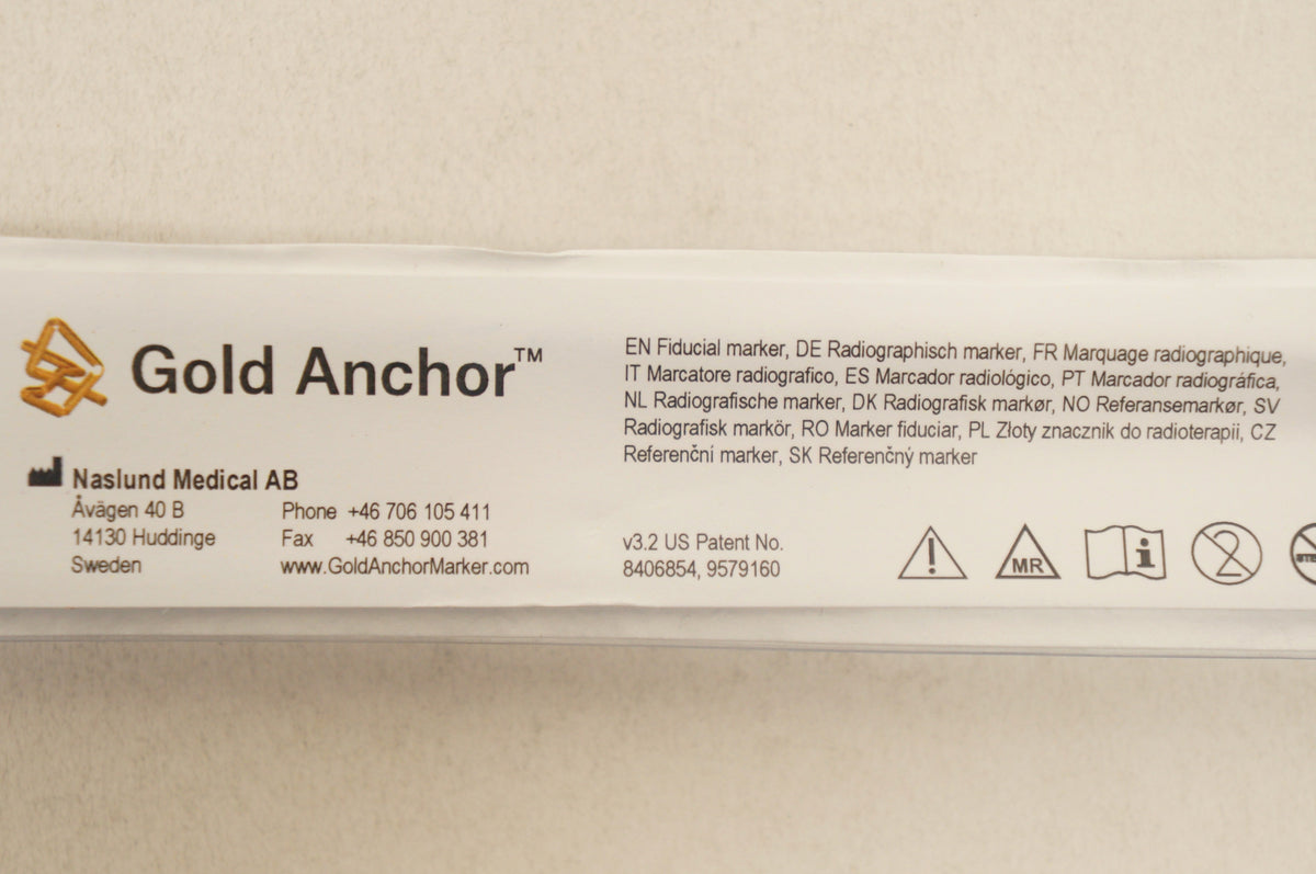 Naslund Medical AB GA200X-10-B Gold Anchor Fiducial Marker 20G x 7.9in ...
