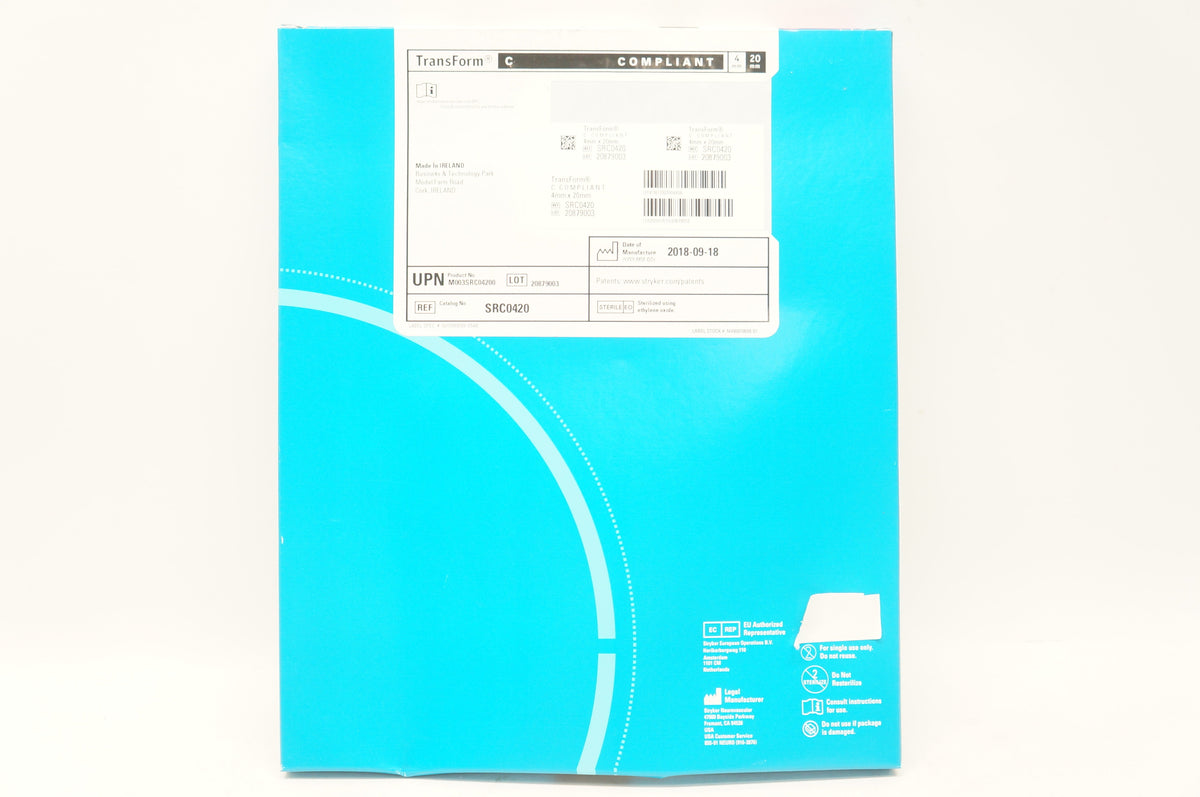 Stryker SRC0420 TransForm Occlusion Balloon Cath. 4mm x 20mm (x ...