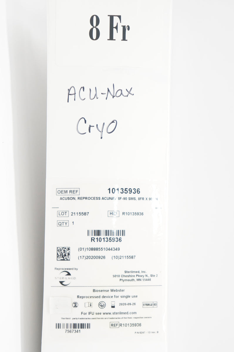SterilMed 10135936 Acuson AcuNav Diagnostic Ultrasound Cathater 8F (x ...