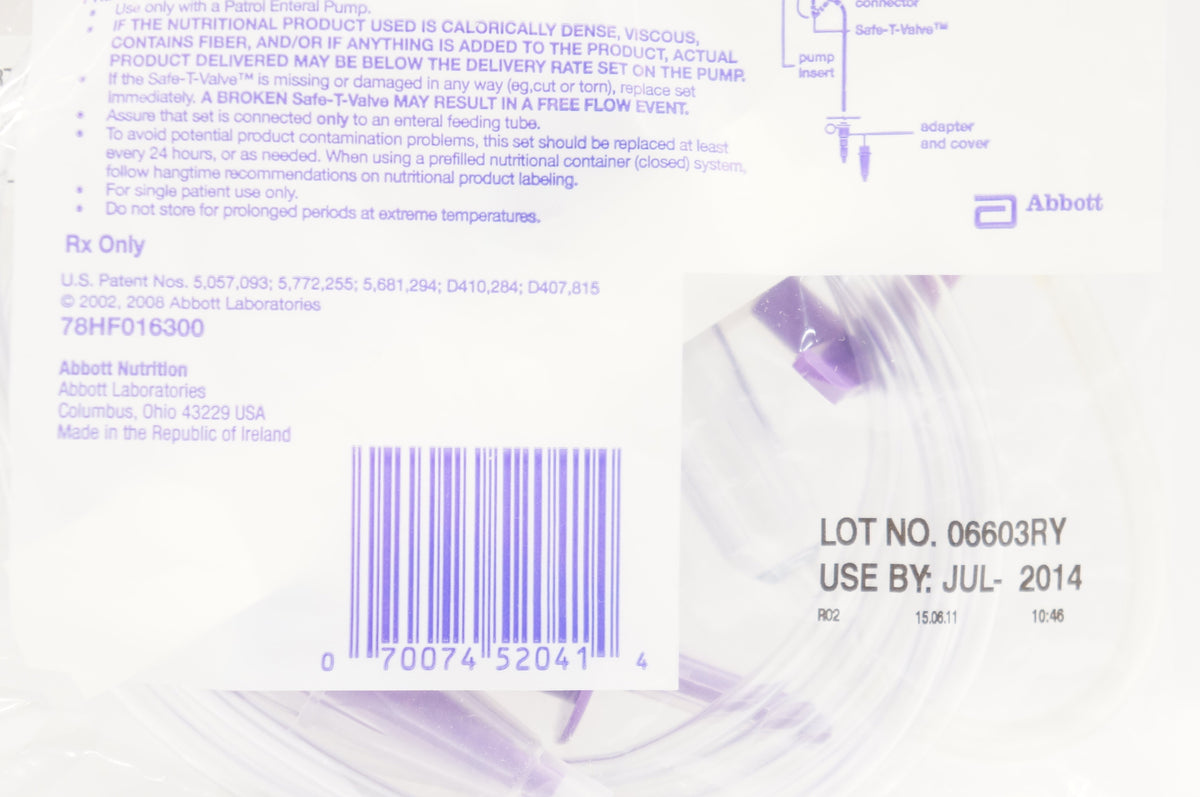 Abbott 52040 Patrol Pump Set with Piercing Pin (x) – Imedicsales