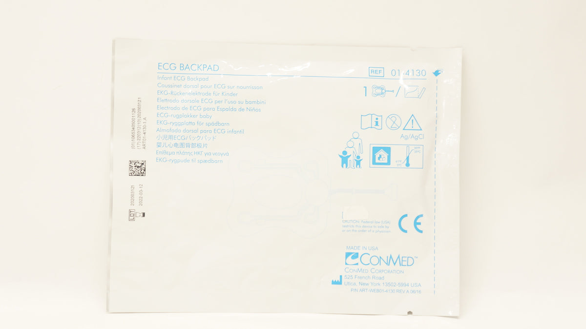 ConMed 01-4130 Infant ECG Backpad (x) – Imedicsales