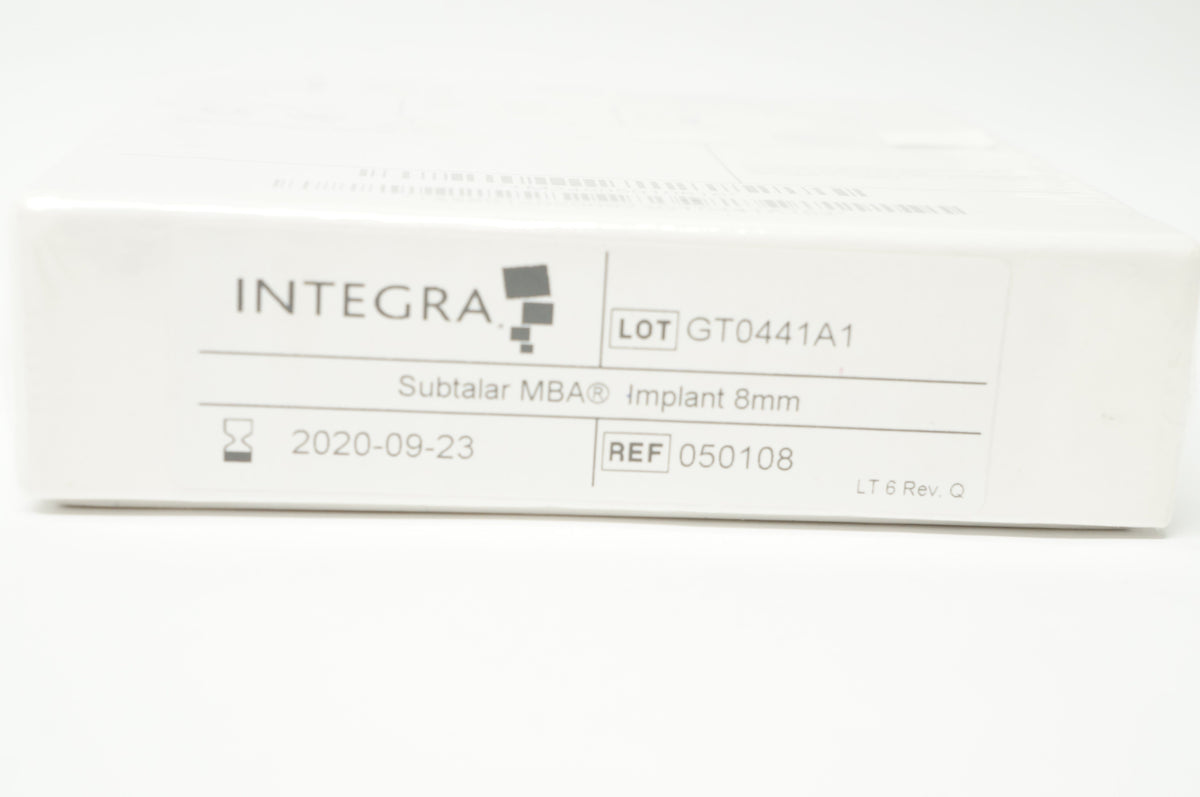 Integra 050108 Subtalar MBA, Implant 8mm (x) – Imedicsales