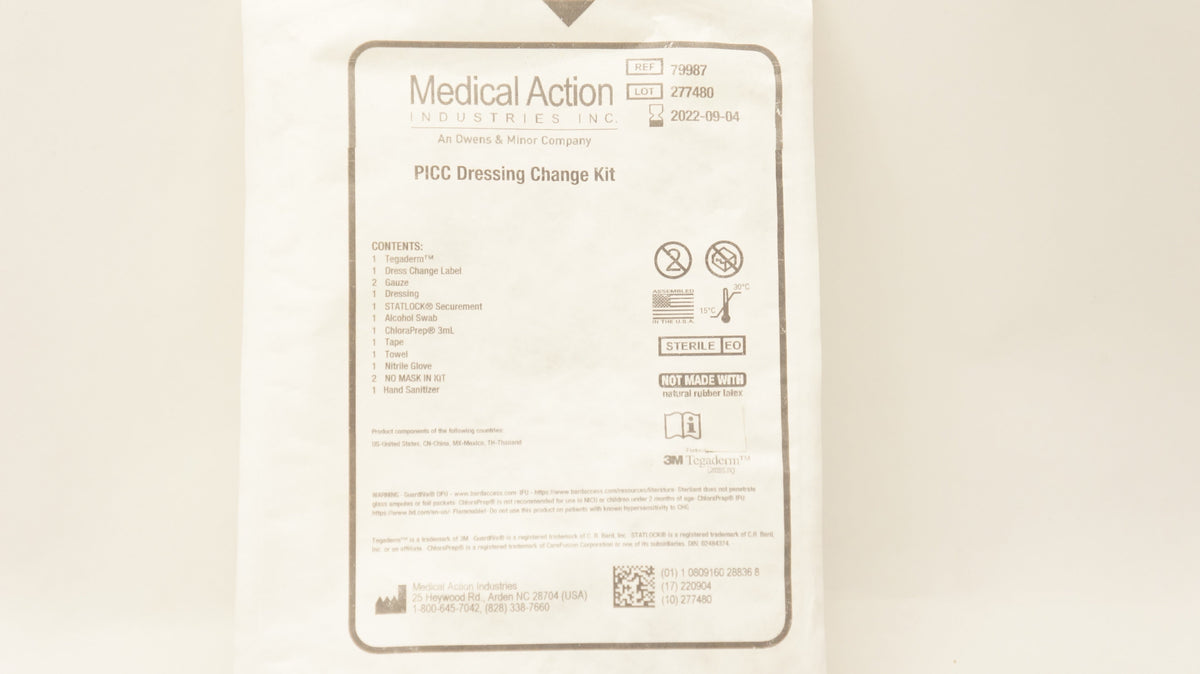 Medical Action 79987 PICC Dressing Change Kit – Imedicsales