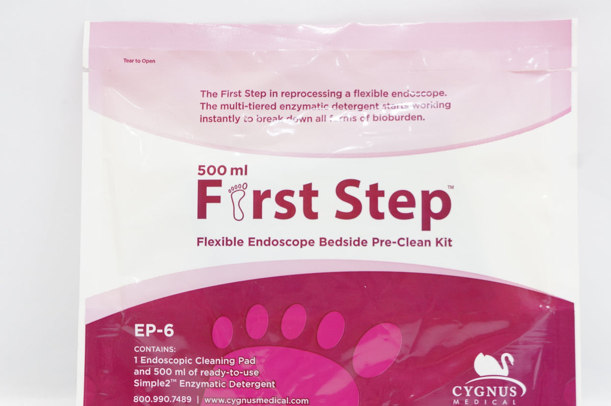 Cygnus EP-6 First Step 500ml Flexible Endoscope Bedside Pre-Clean Kit ...