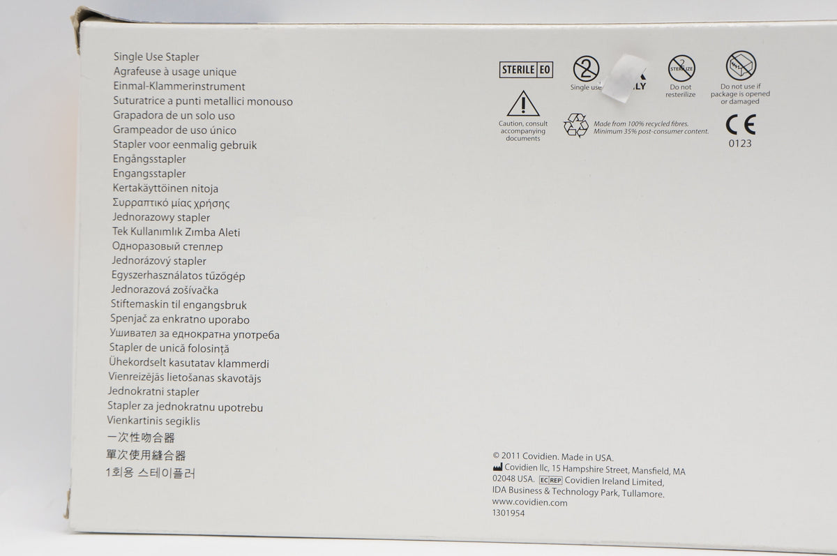 Covidien 010901 Multifire Endo TA Stapler 30mm-2.5mm (x) – Imedicsales