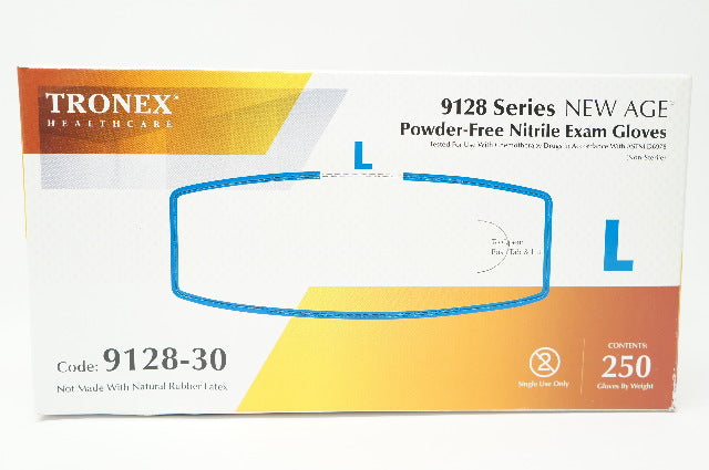 Tronex 9128-30 Powder-Free Nitrile Exam Gloves L - Box of 250 – Imedicsales