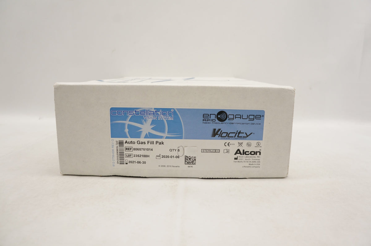 Alcon 8065751014 Constellation Vision System Auto Gas Fill Pak (x) - B ...