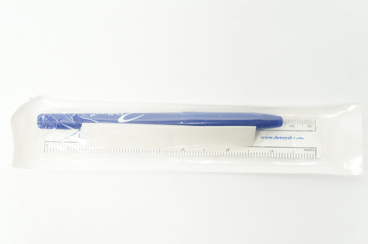 DeRoyal 26-003 Surgical Skin Markers Standard Tip Blue Barrel (x ...