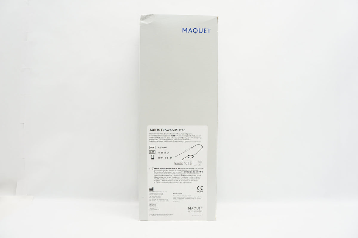 Maquet CB-1000 Axius Blower/Mister with IV Set (x) - Box of 5 – Imedicsales