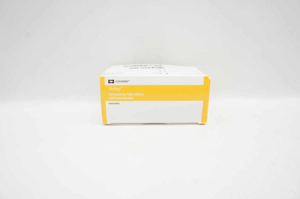 Covidien 4CFN Shiley Tracheostomy Tube Cuffless 5.0mm ID x 9.4mm OD x ...