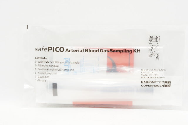 Radiometer America 623-KIT SafePICO Arterial Blood Gas Sampling Kit 25 ...
