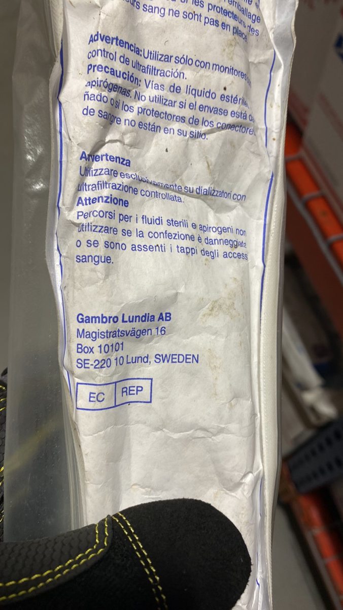 Gambro Revaclear Capillary Dialyzer (x) – Imedicsales