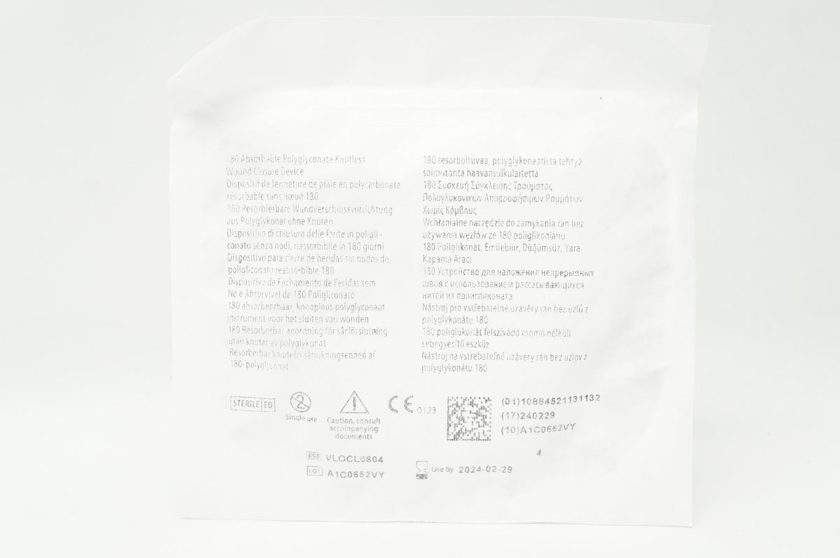 Covidien VLOCL0604 3-0 V-Loc 180 Wound Closure Device V-20 Taper 26mm ...