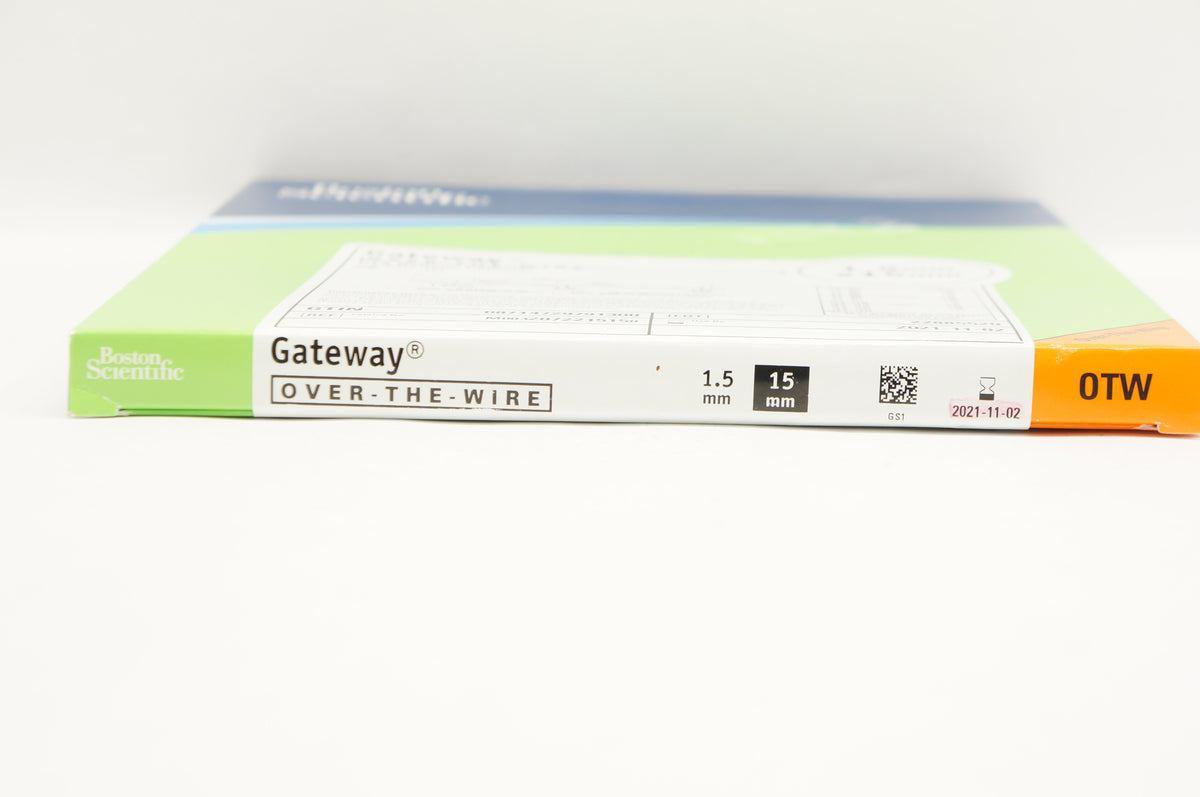 Boston Scientific 207221515 Gateway PTA Balloon Catheter 1.5mm x 15mm ...