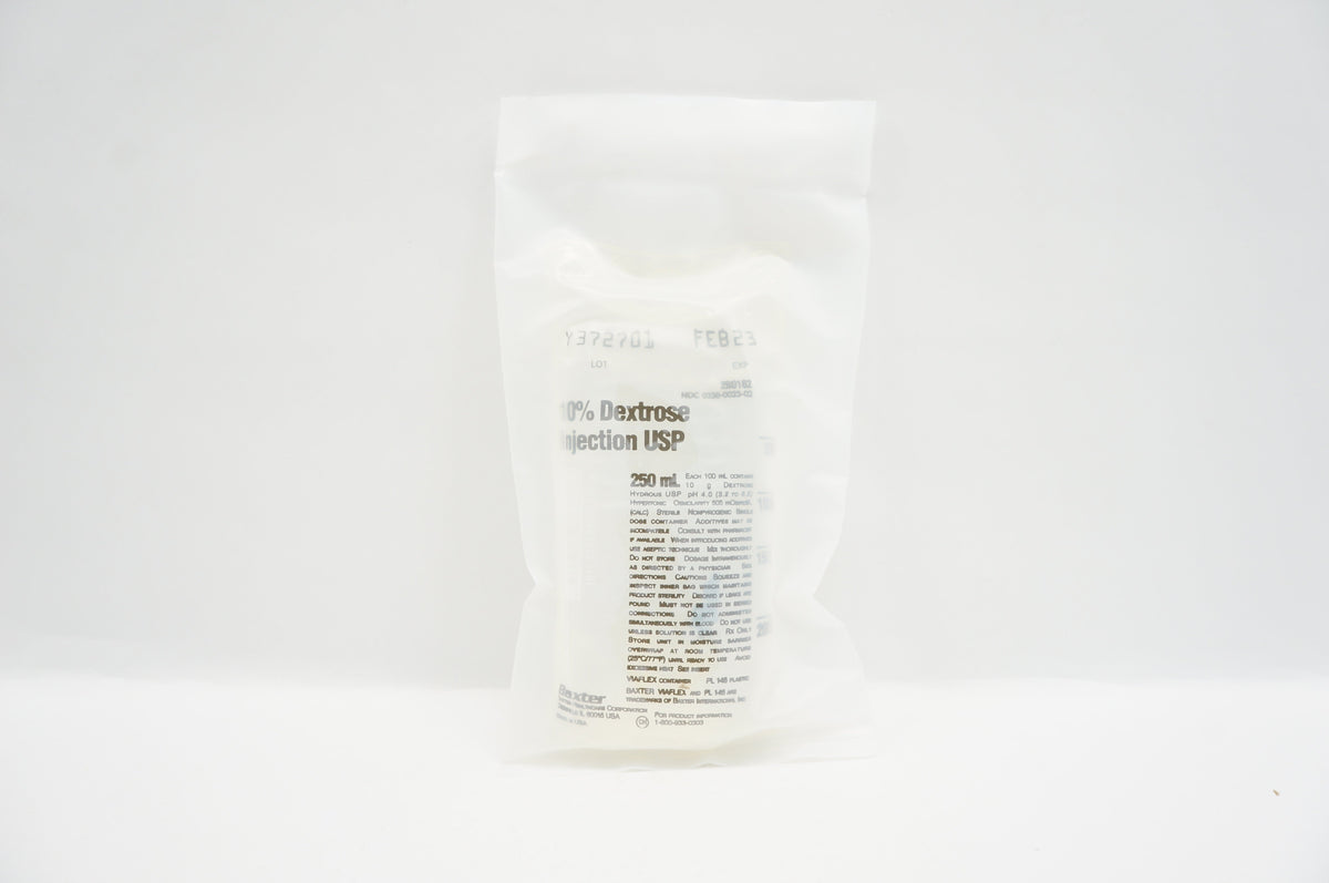 Baxter 2B0162 10% Dextrose Injection USP 250ml – Imedicsales
