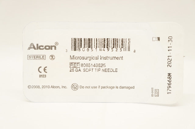 Alcon 8065149525 Microsurgical Instrument 25 GA Soft Tip Ndle (x ...