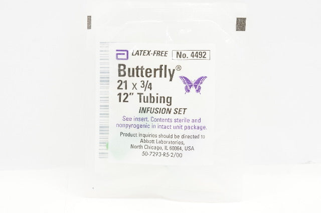 Abbott 4492 Butterfly 21 x 3/4 12inch Tubing Infusion Set – Imedicsales