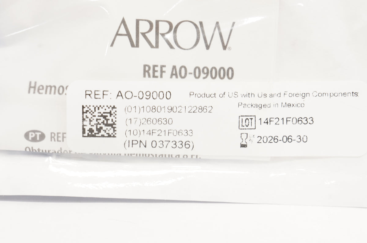 Arrow AO-09000 Hemostasis Valve Obturator 8Fr .105in. dia. – Imedicsales