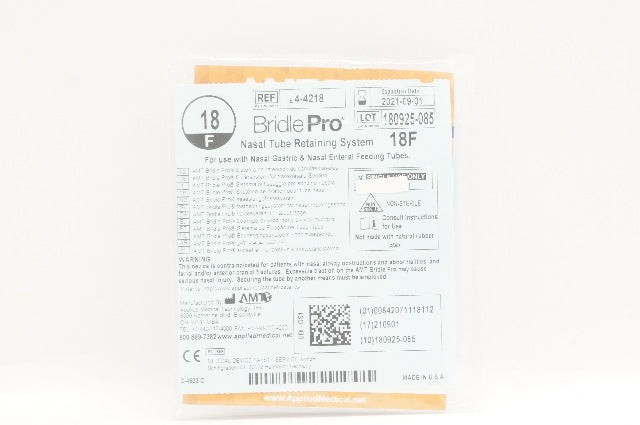 AMT 4-4218 Bridle Pro Nasal Tube Retaining System 18F (x) – Imedicsales
