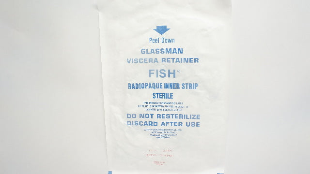 Adept-Med 3204 Glassman Viscera Retainer Fish Radiopaque Inner Strip ...